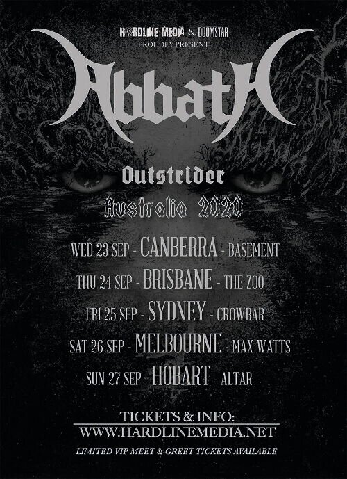 ABBATH - Outstrider - January 28, 2020 | Season of Mist