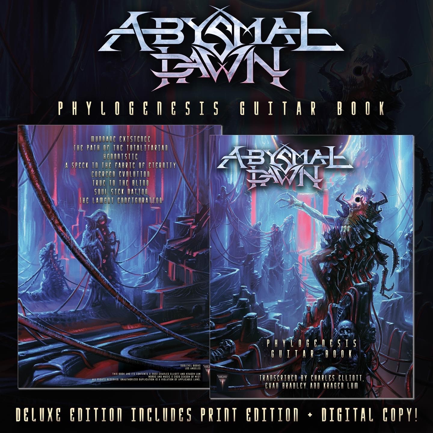 ABYSMAL DAWN Reveals 'Phylogenesis' Guitar Tab Book | Season of Mist