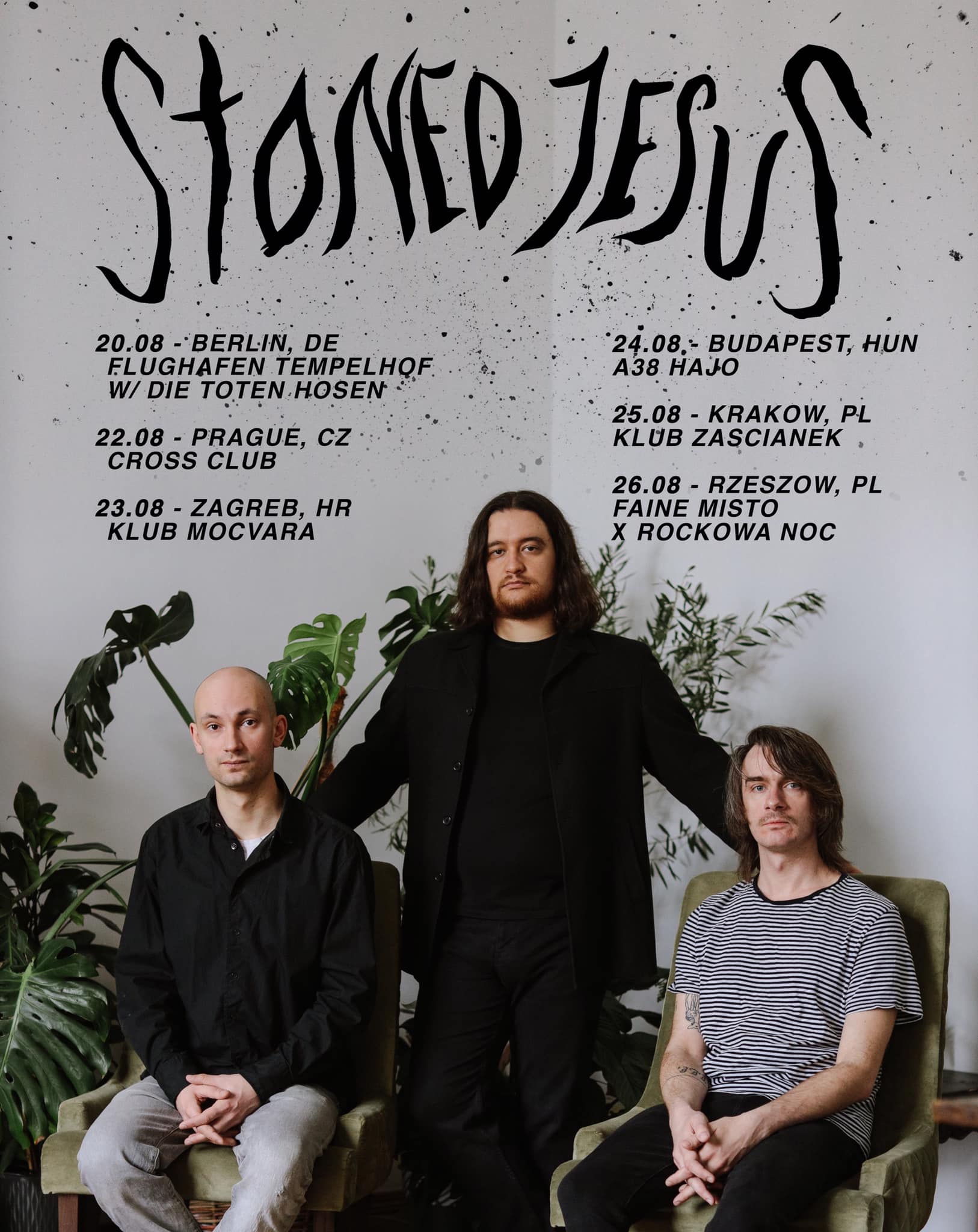 STONED JESUS - Release New Track "CON" and announce European Tour 2022 ...