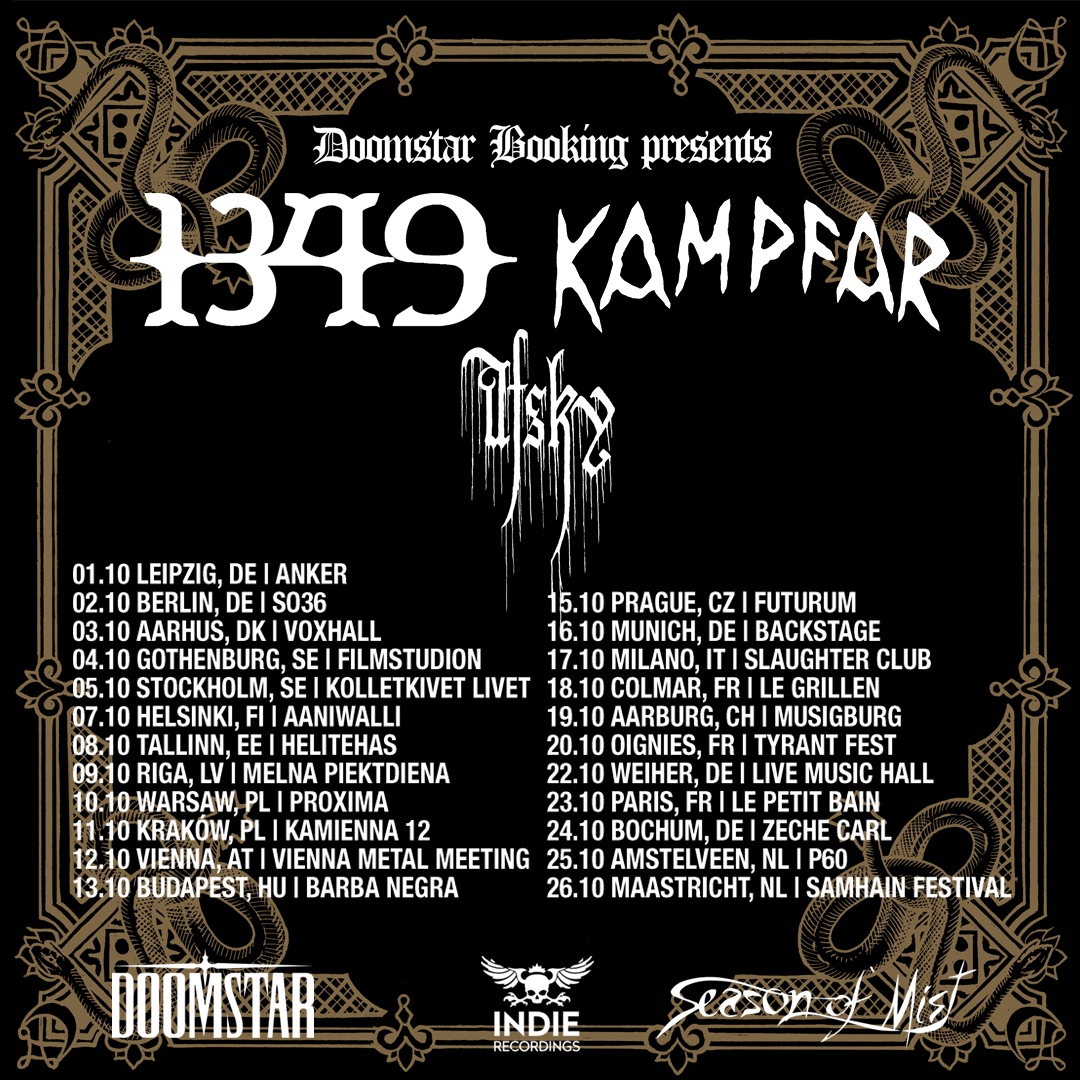 1349 (news, biography, albums, line-up, tour dates) | Official Season ...