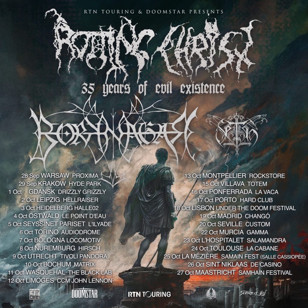 ROTTING CHRIST Announce EU Tour Following New Album Pro Xristou ...