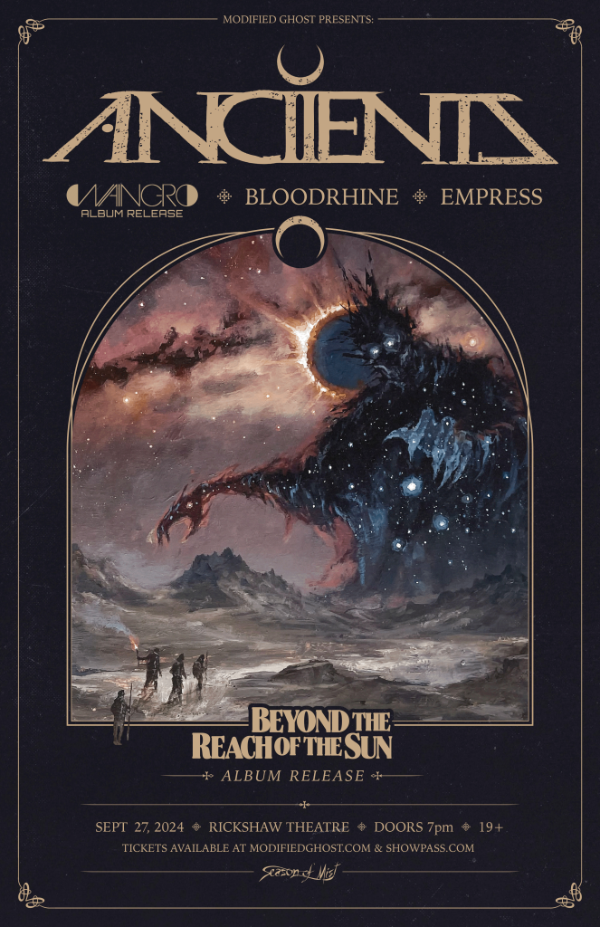 Anciients Announce Record Release Shows | Season of Mist