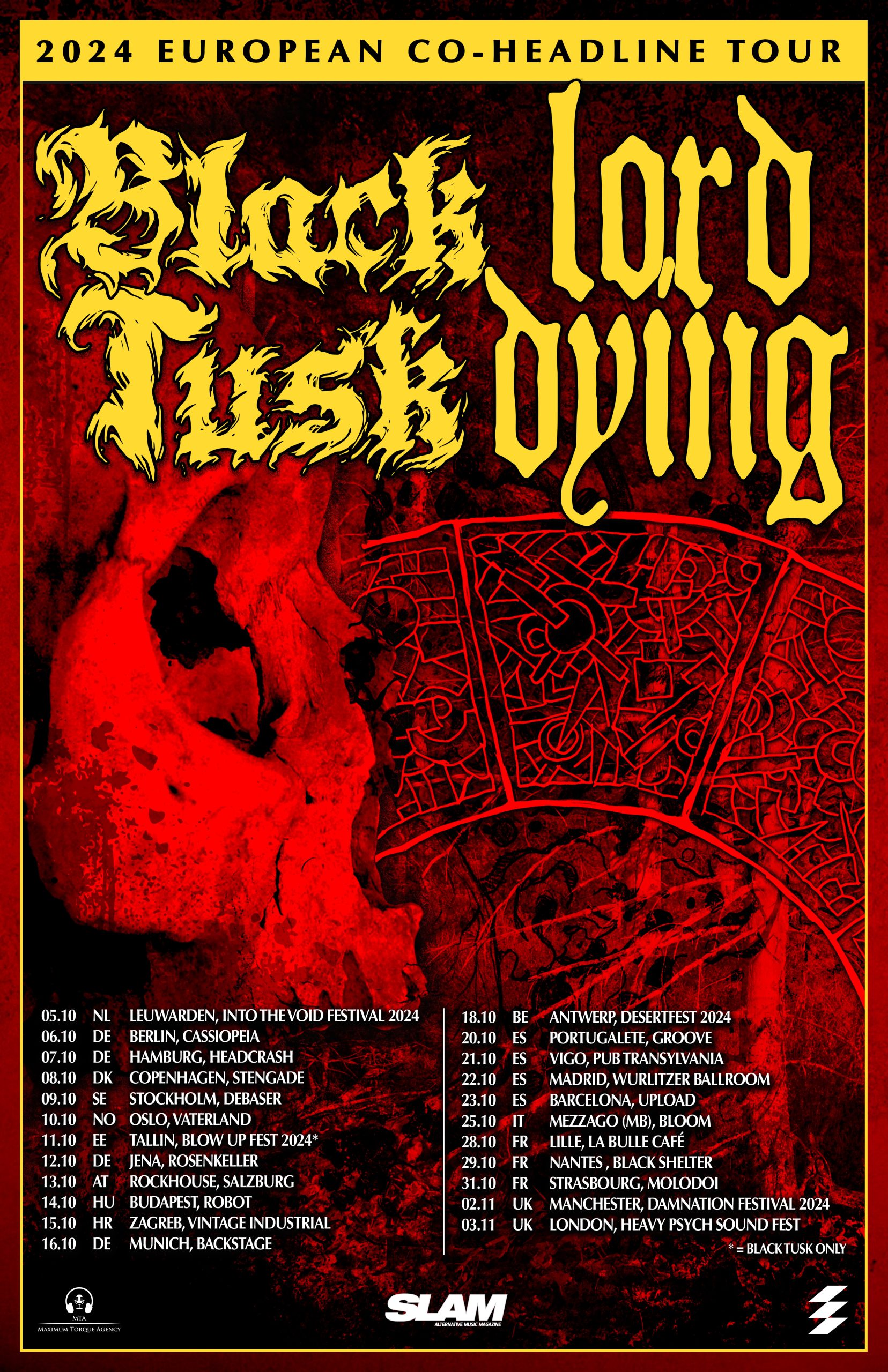 Black Tusk Announce European Tour | Season of Mist