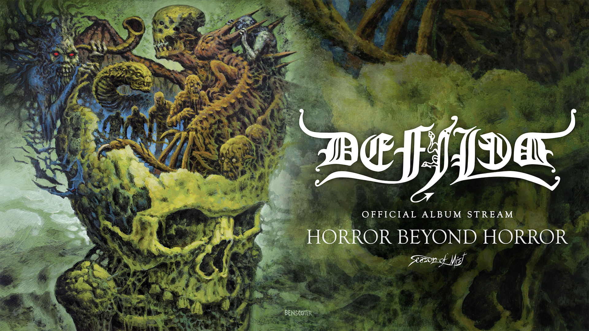 Defiled Hone Their Legacy on 'Horror Beyond Horror' | Season of Mist
