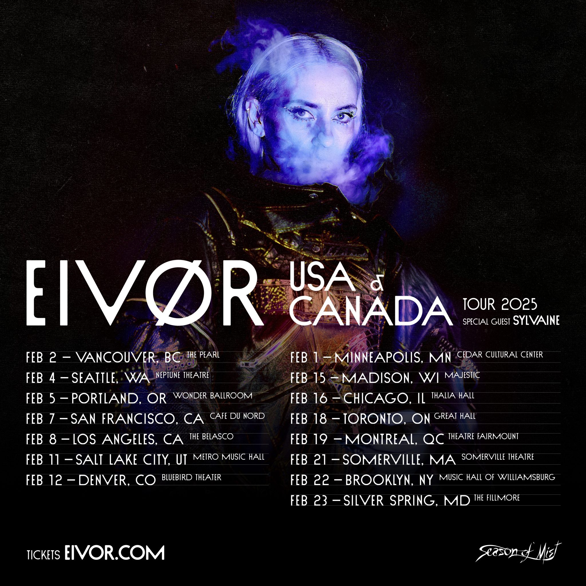 Eivør (news, biography, albums, line-up, tour dates) | Official Season ...
