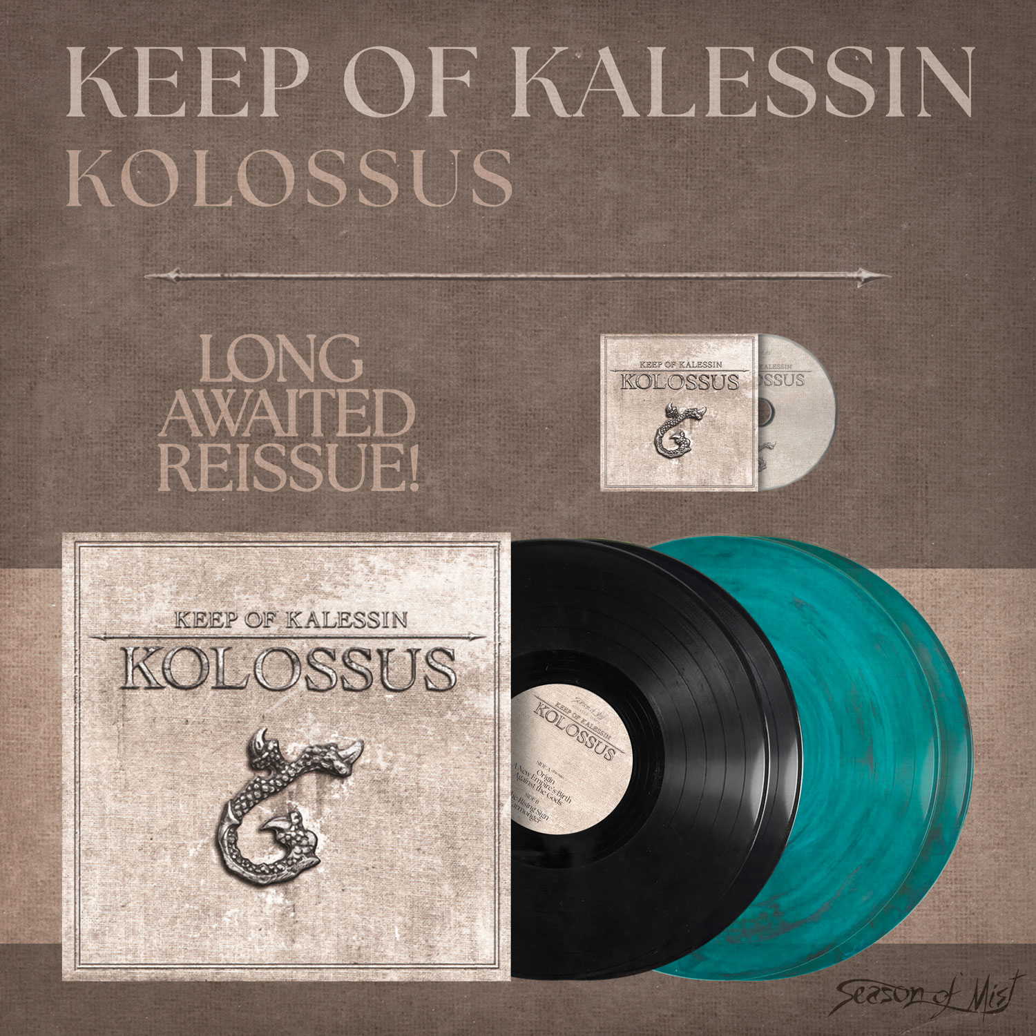 Keep of Kalessin Reissue 'Kolossus' | Season of Mist